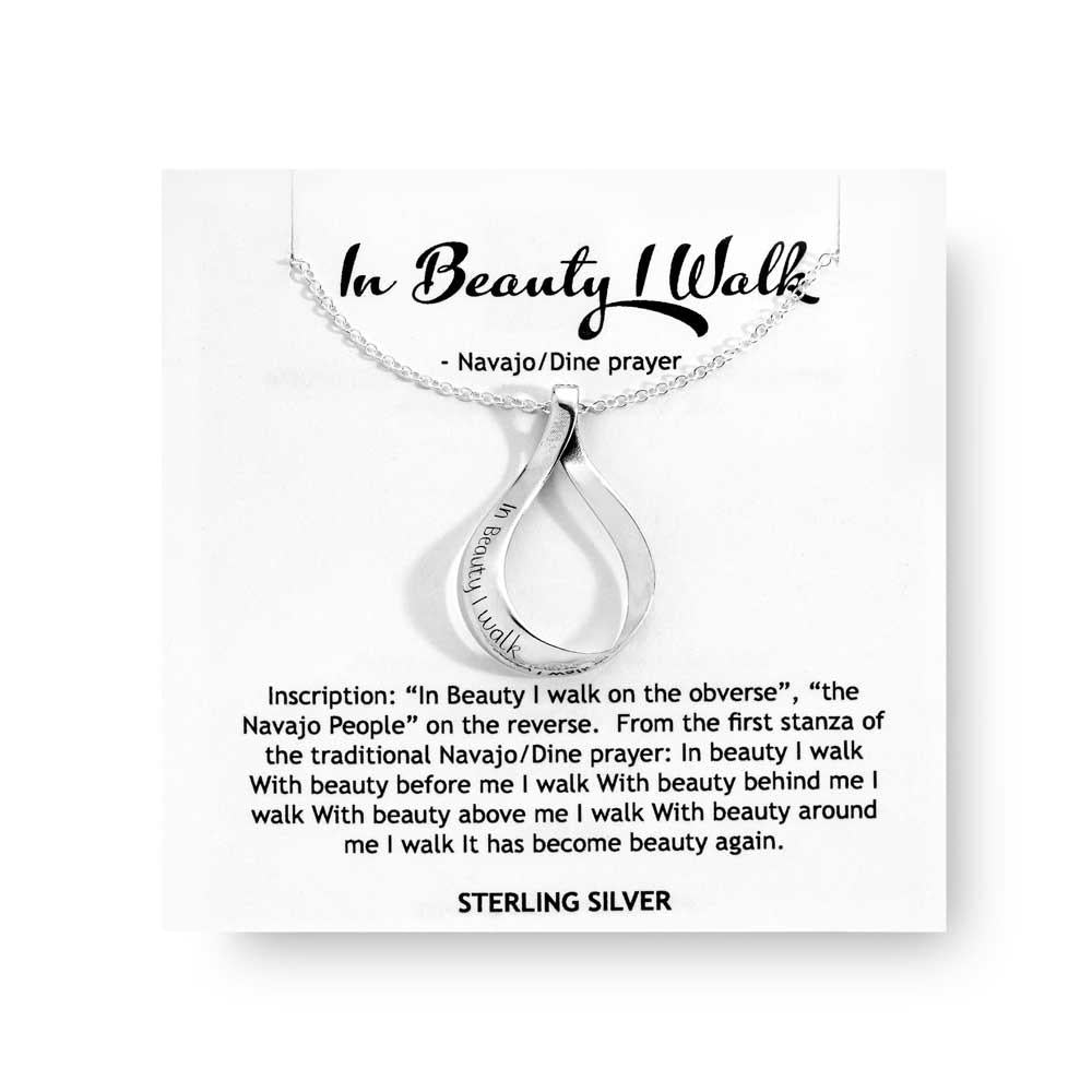 In Beauty I Walk - Navajo/Dine Prayer Necklace — Tender Essentials